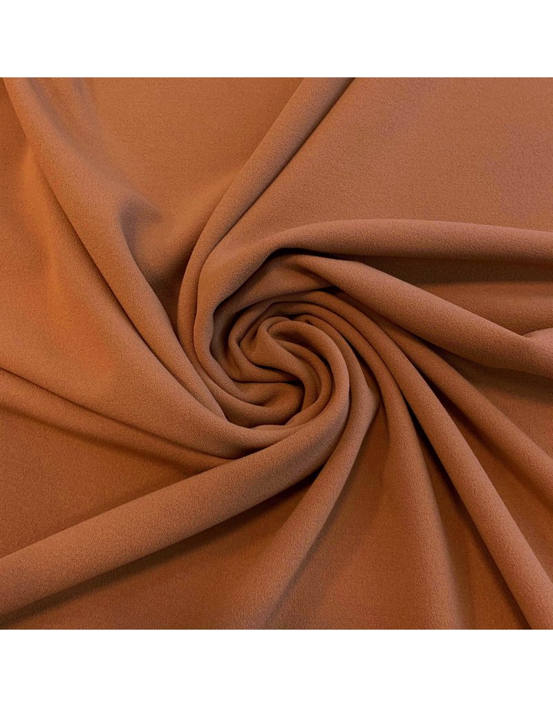 Scuba Crêpe CR36 - caramel - StoffenBestellen.nl