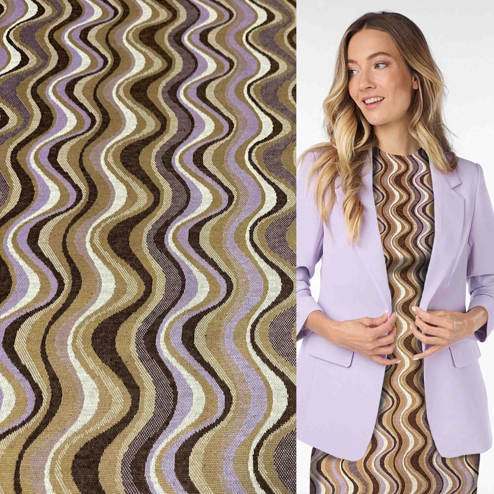 Stretch Jacquard 4732 - StoffenBestellen.nl