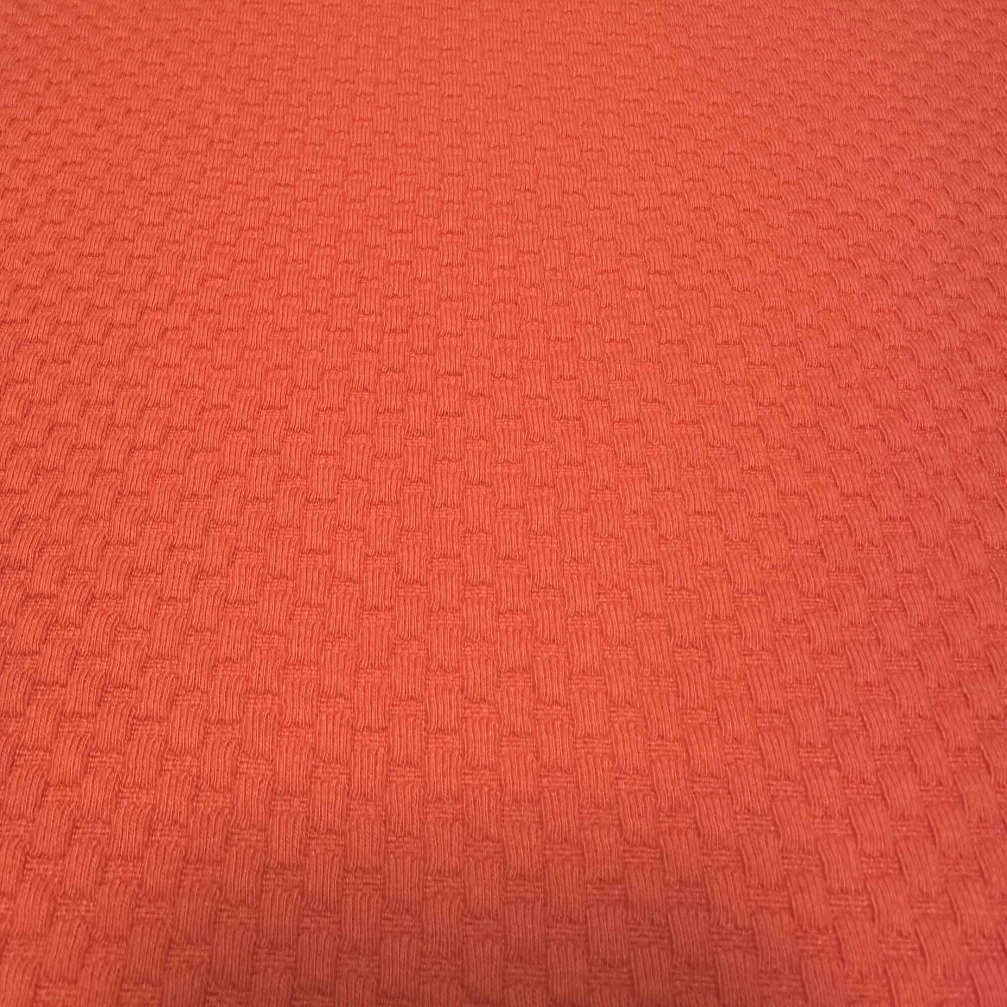 Stretch breisel met wafel structuur 4997 - rood - StoffenBestellen.nl