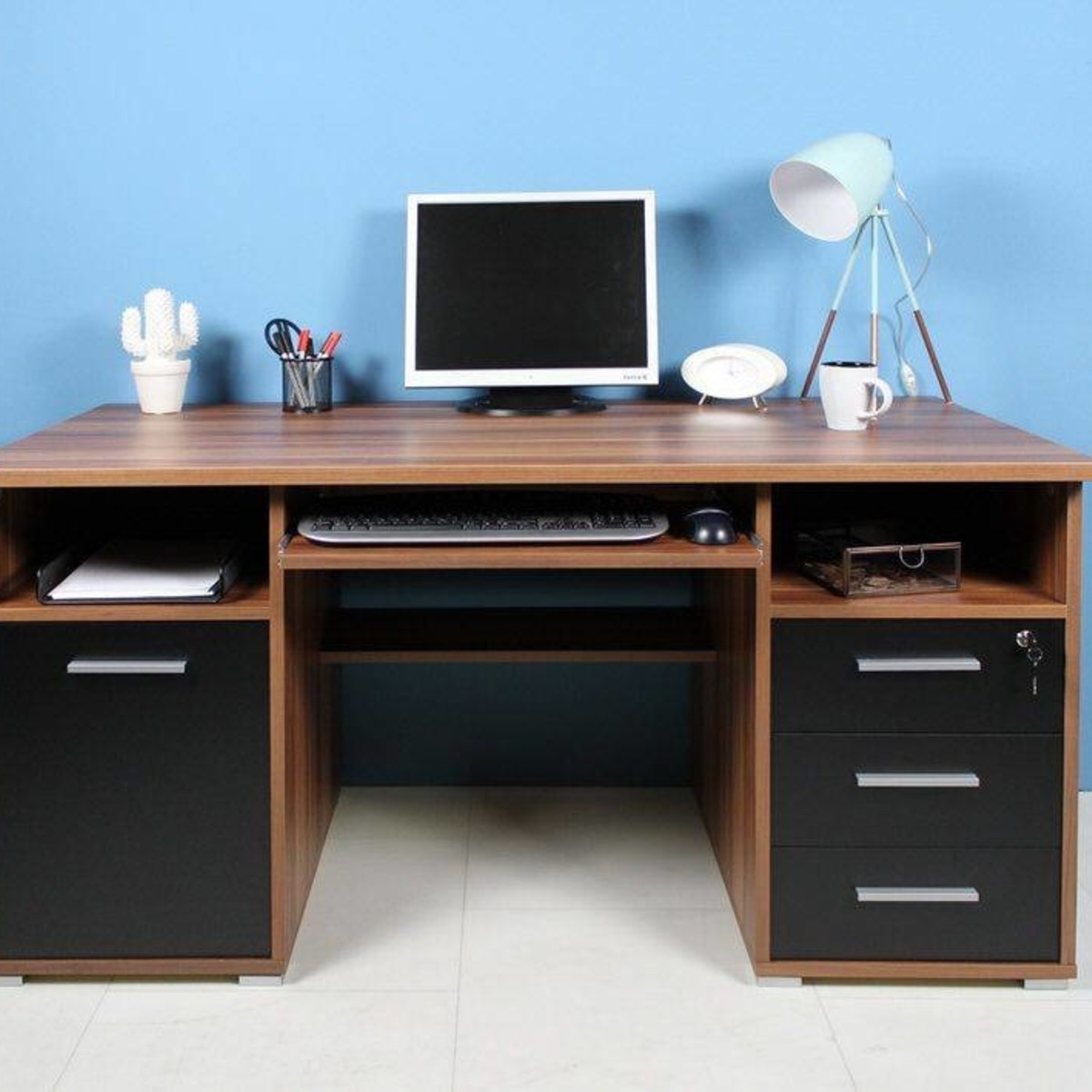 Computermeubel hout kopen bij Furnea