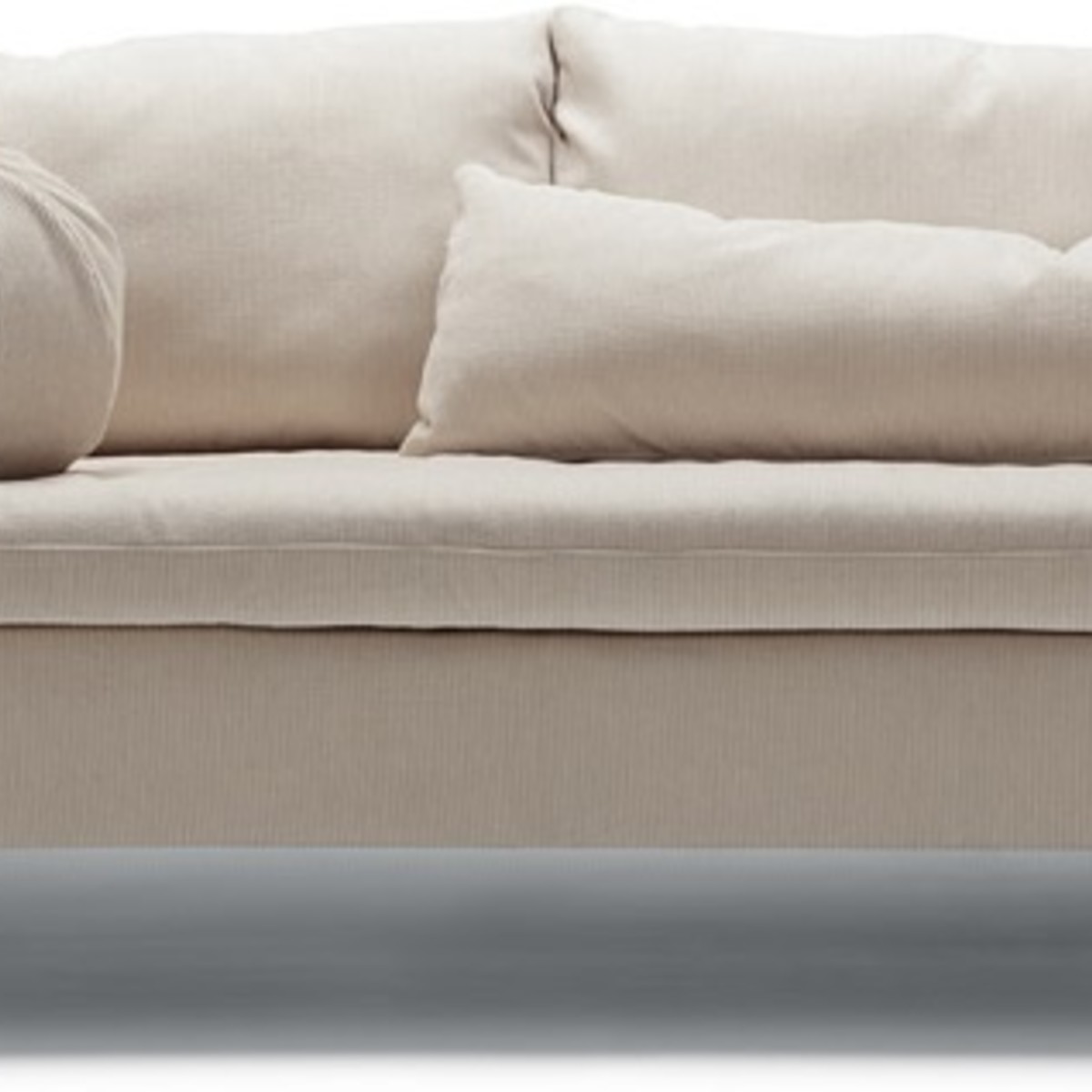 Sits Lill 3-zits Bank Ribstof Natur kopen bij Furnea