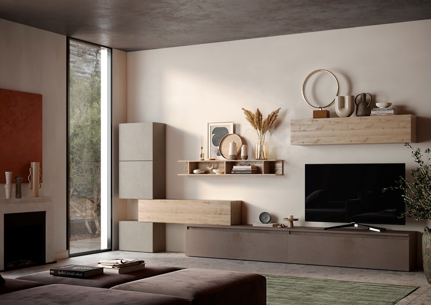 Benvenuto Design Infinity 2.0 Argilla/Kadiz/Brons TV Meubel 37