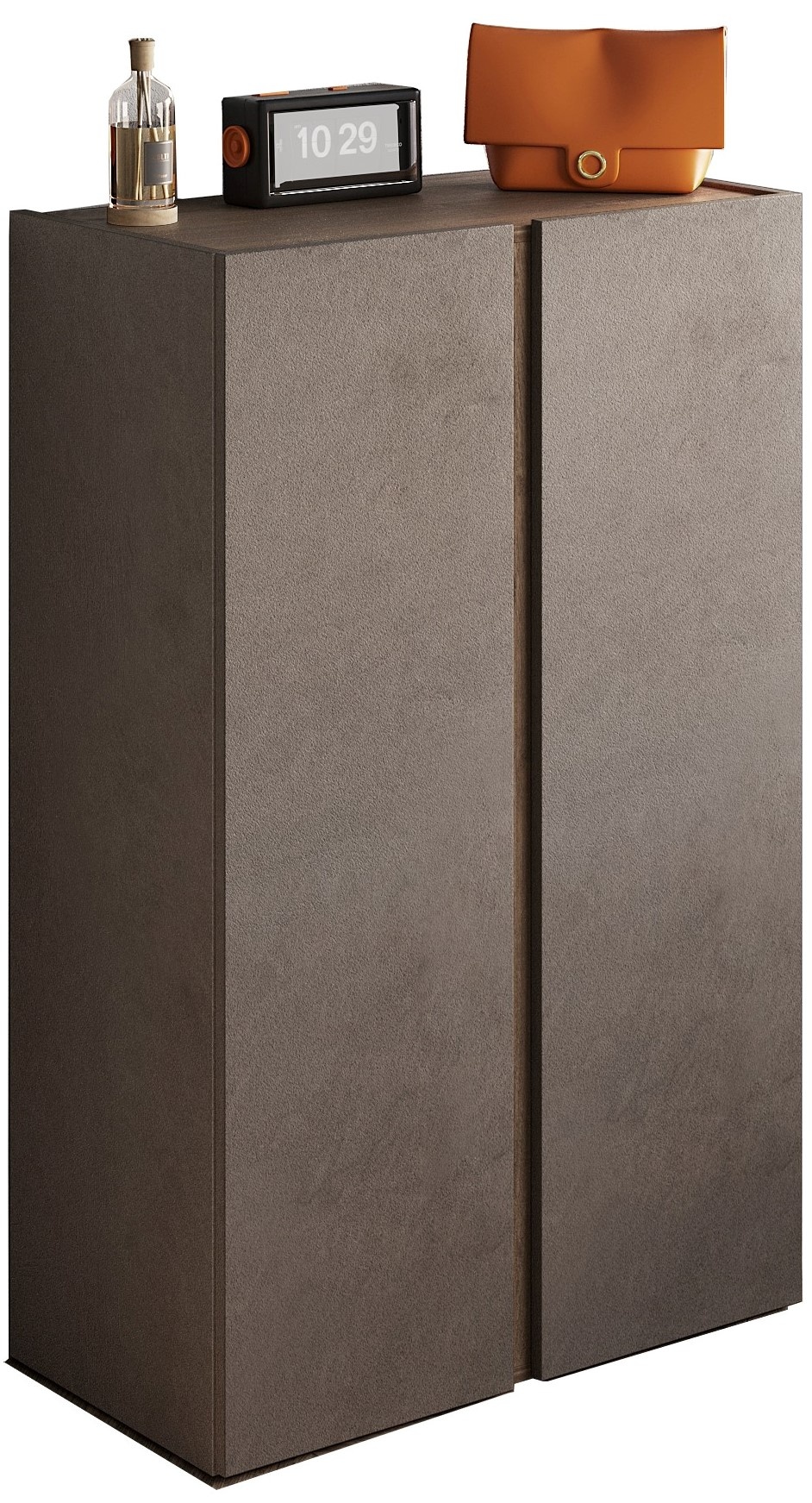 Benvenuto Design Frame Brons/Mercure Eiken Schoenenkast 2-Deuren