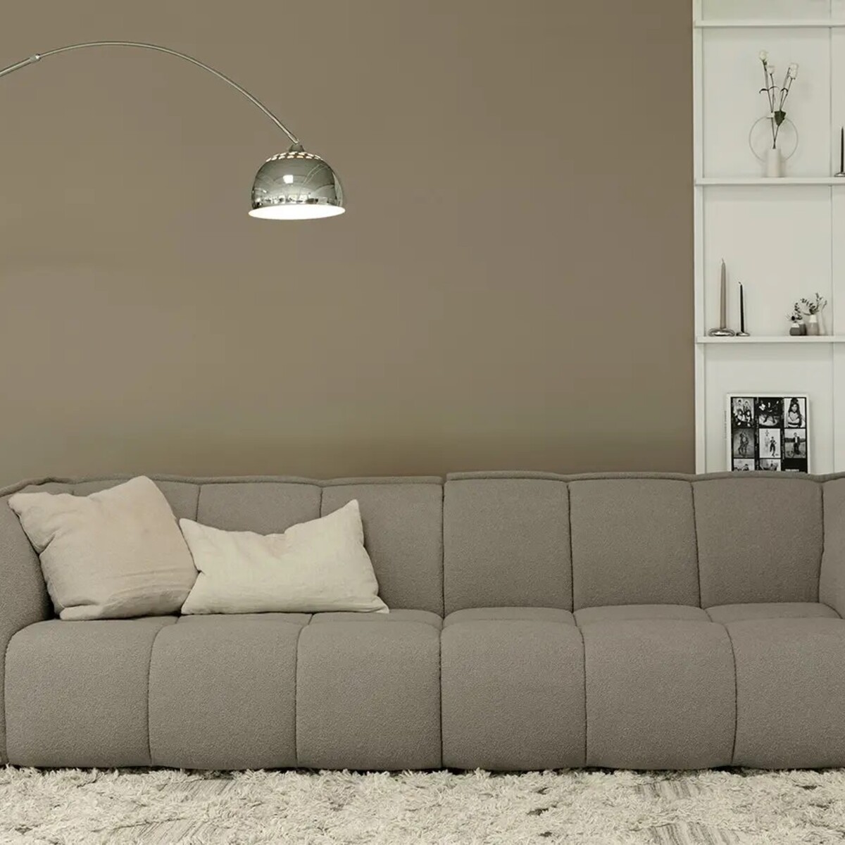 Sits Clyde Willow Bouclé Bank kopen bij Furnea