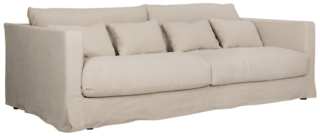 Sits Heaven 3-Zits Bank Linen Natural kopen bij Furnea