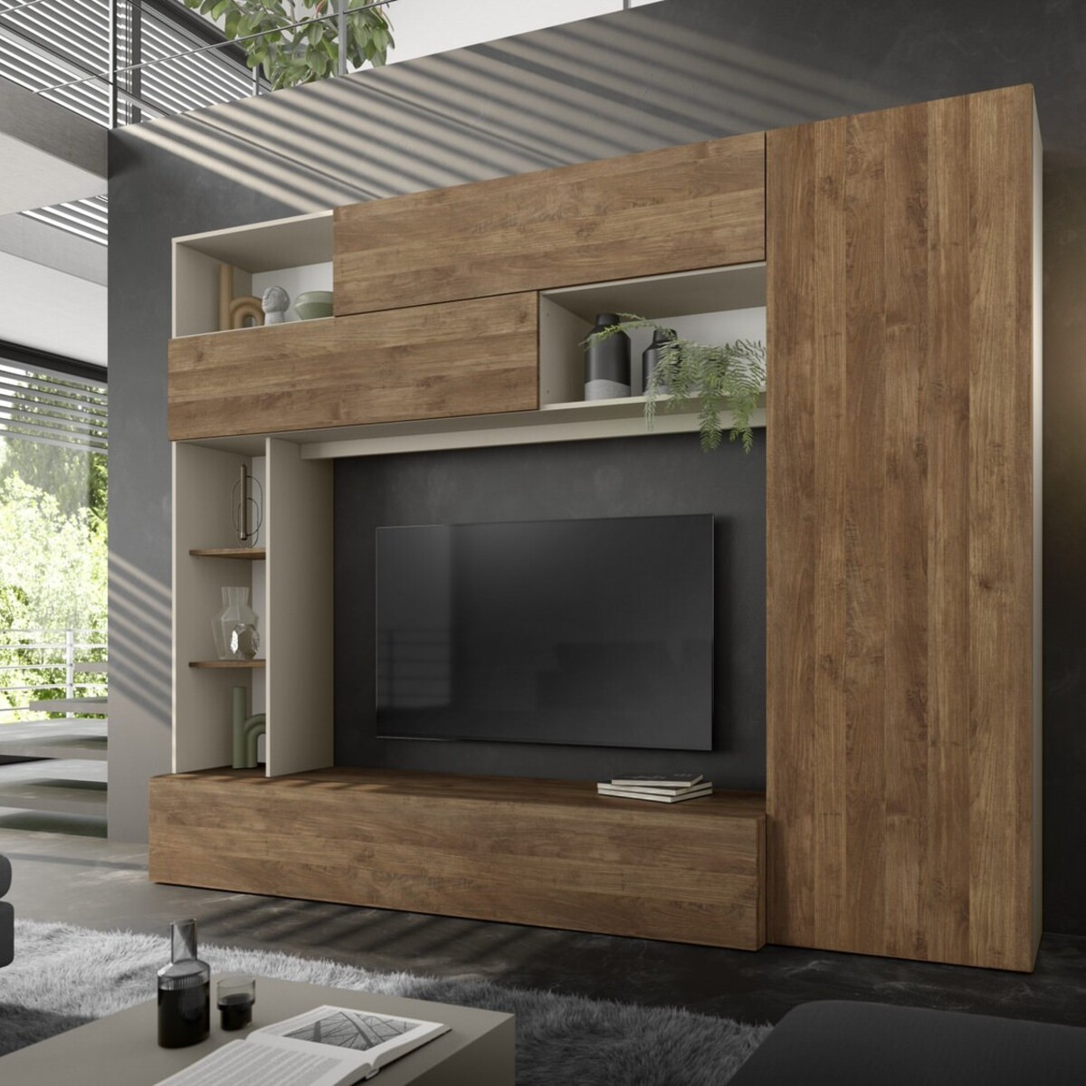 Benvenuto Pratiko Cashmere / Mercure TV Meubel Hout bij Furnea
