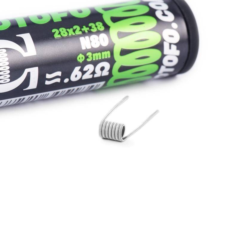 Wotofo Dual Core Fused Clapton Prebuilt Wire 0,62 Ohm