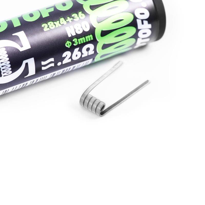 Wotofo Quad Core Fused Clapton Prebuilt Wire