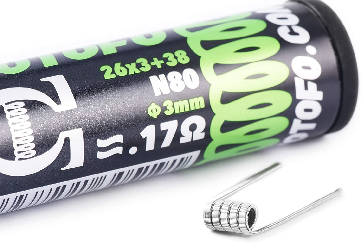 Wotofo Tri Core Fused Clapton Prebuilt Wire 10er Pack