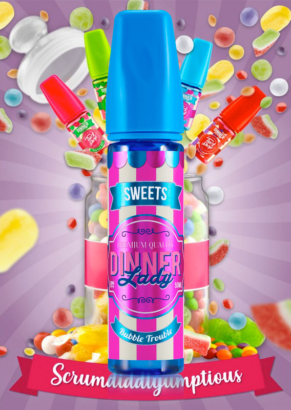 Liquid Bubble Trouble - Tuck Shop by Dinner Lady 50ml