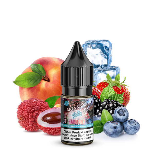 Twelve Monkeys Harmony Iced Nikotinsalz Liquid