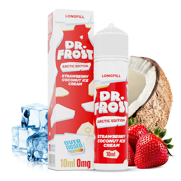 Strawberry Coconut Ice – DR. FROST 10ml