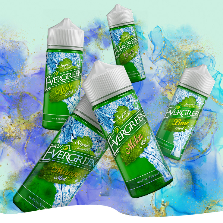 Evergreen - Apple Mint Aroma Series 8ml Konzentrat