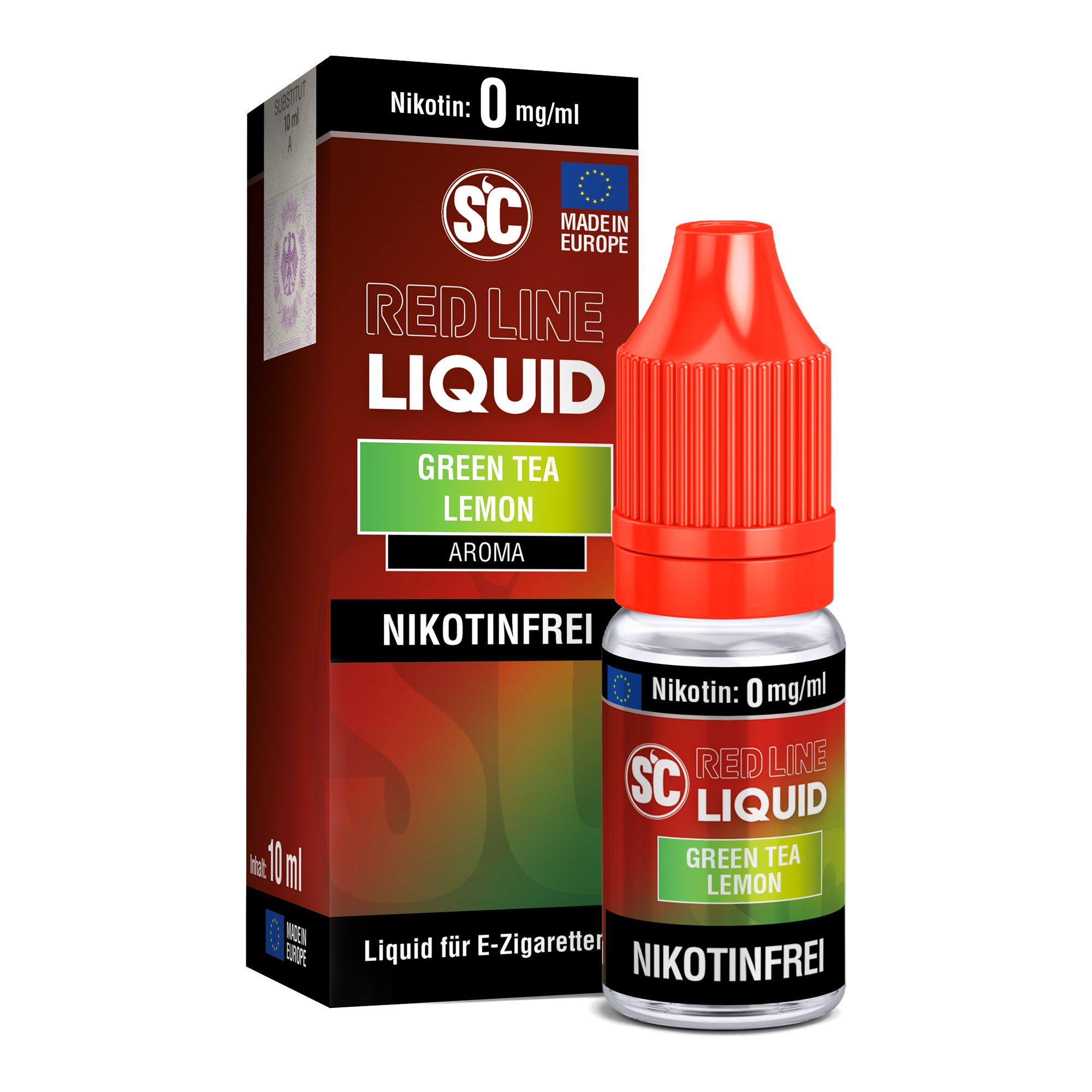SC - Red Line Nikotin - Green Tea Lemon