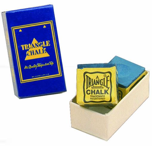 Triangle billiard chalk Blue - Van den Broek billiards