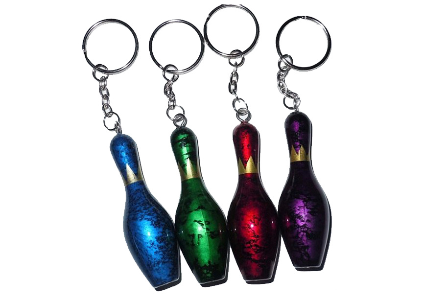 Keychain bowling pin - Van den Broek billiards