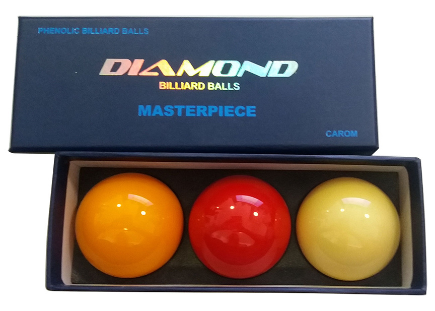 Carom balls Diamond Ultra-Masterpiece 61.5mm - Van den Broek billiards