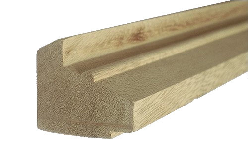 Profiel hout voor rubber Raymond Ceulemans - Van den Broek Biljarts
