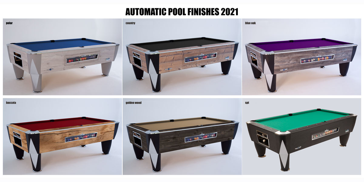 Sam Bison Poolbiljart Magno Champion met muntinworp en/of Pin - Van den ...