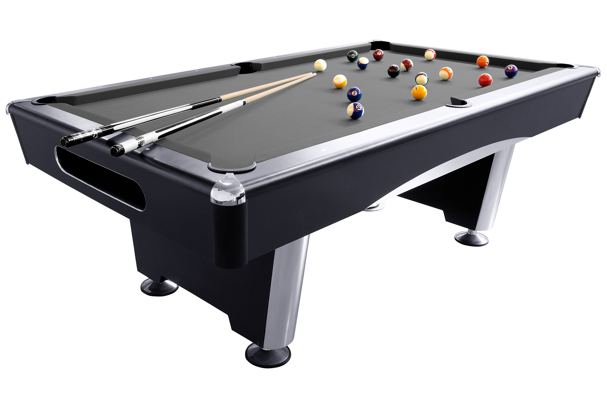 Pool table Dynamic Triumph, 7 or 8 foot mat black - Van den Broek billiards