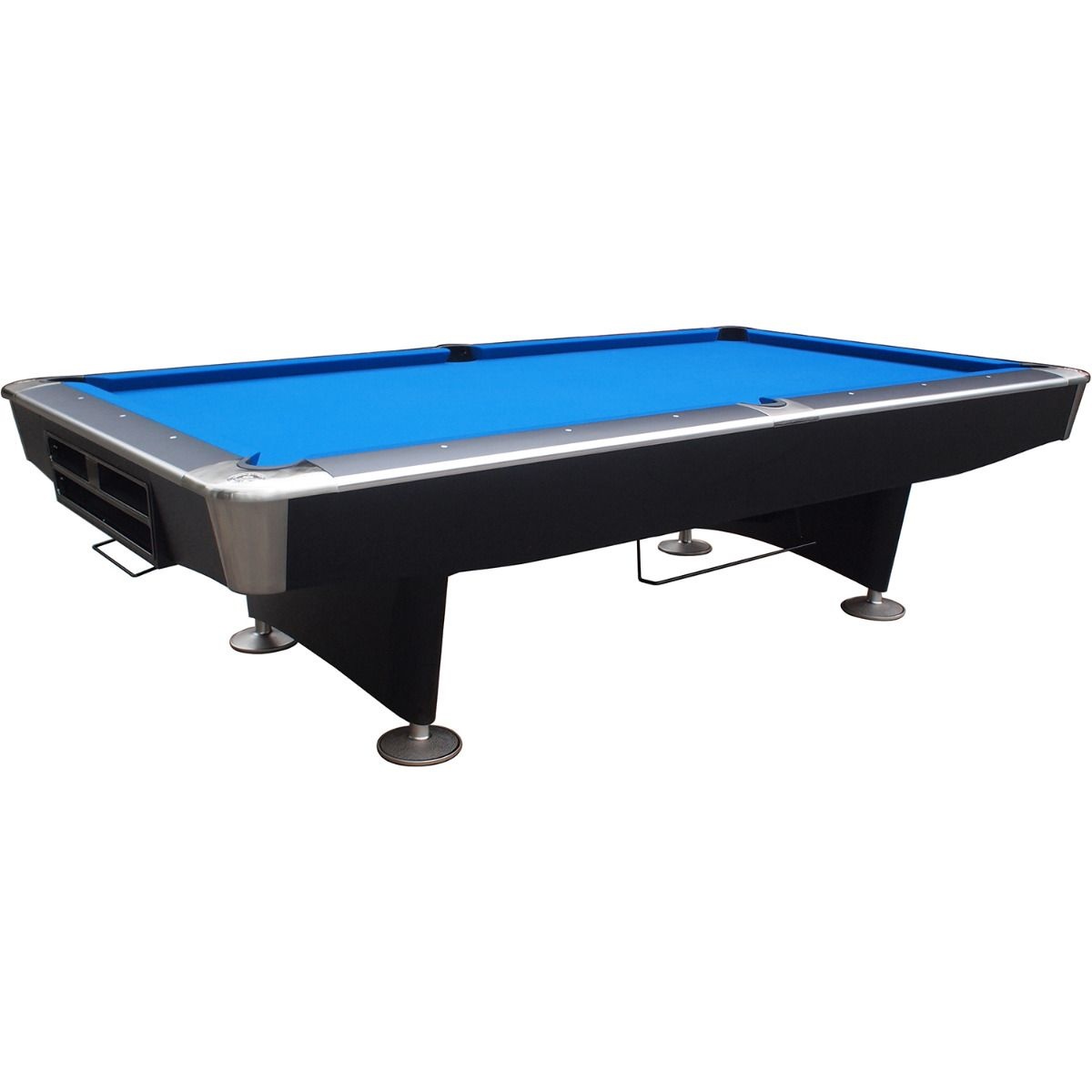 Biljardbord Buffalo Pro-II biljardbord matt sort falllomme - Van den ...