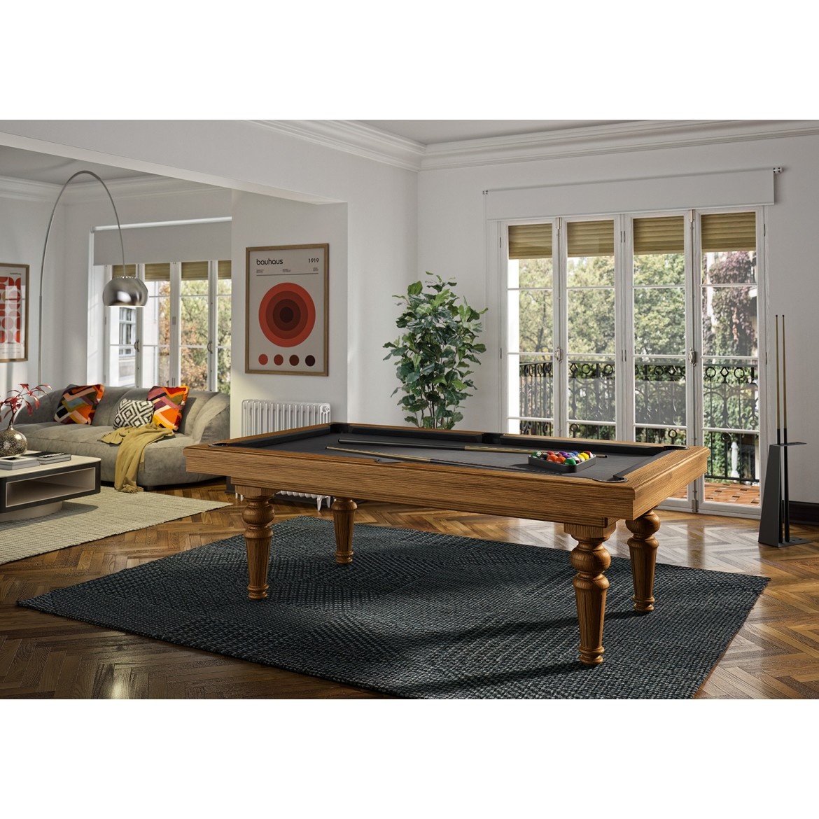 René Pierre Carrousel combinatie biljart - Van den Broek Biljarts