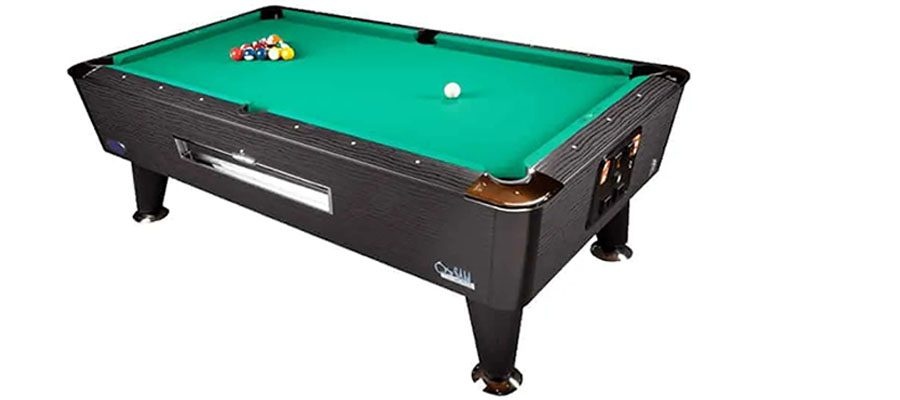 Sam Pool billiards Bison with coin insert - Van den Broek billiards