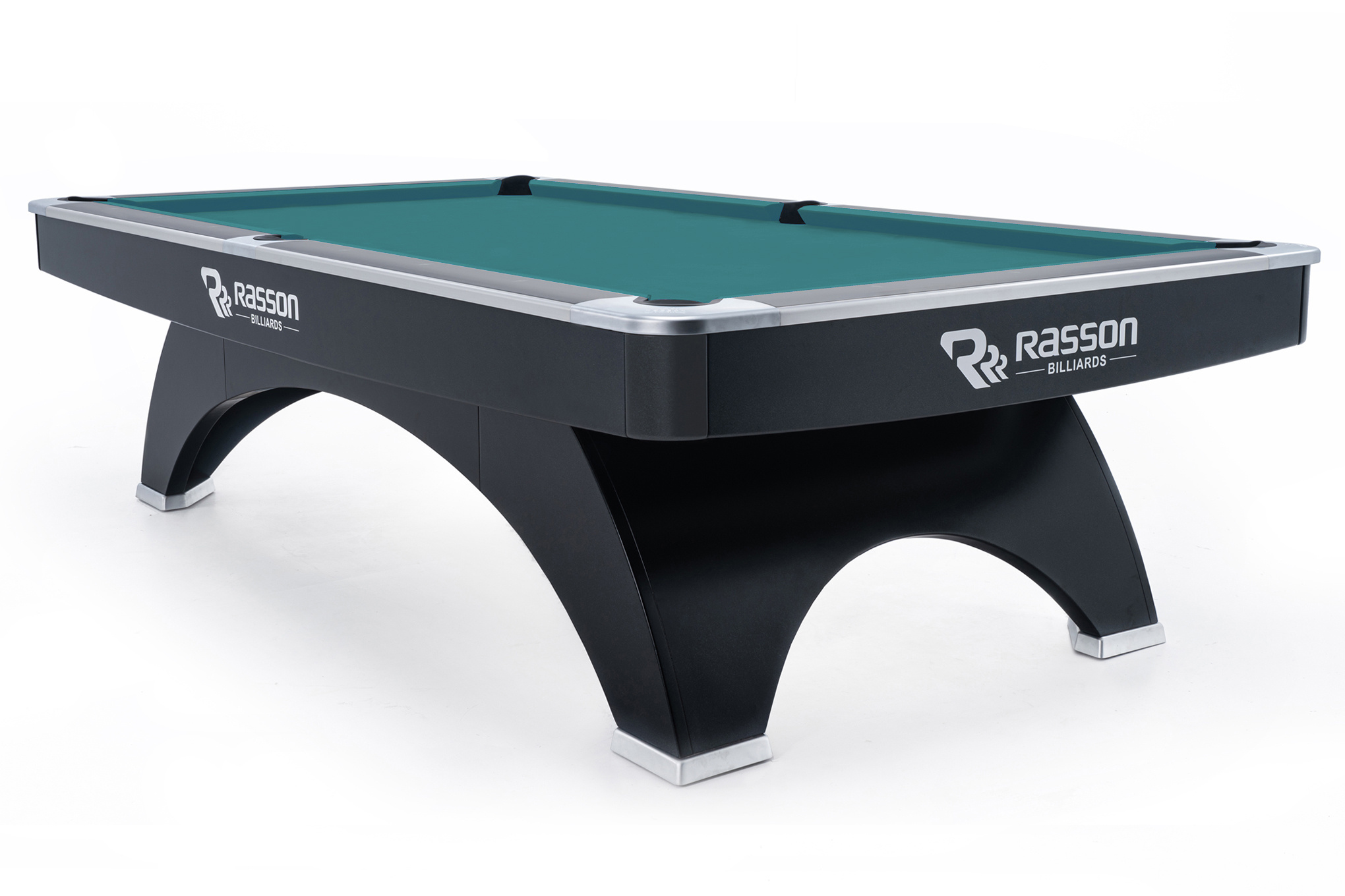 Pooltafel Pool, Rasson Ox, 9 ft., Black - Van den Broek Biljarts