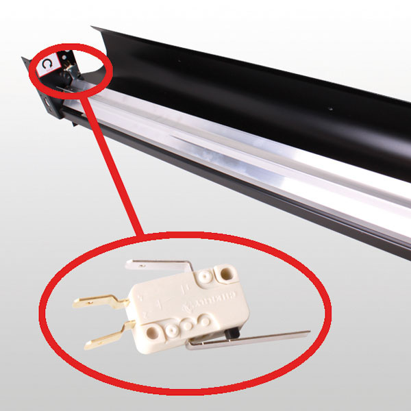 Sam micro switch kuleskinne - Van den Broek Biljard