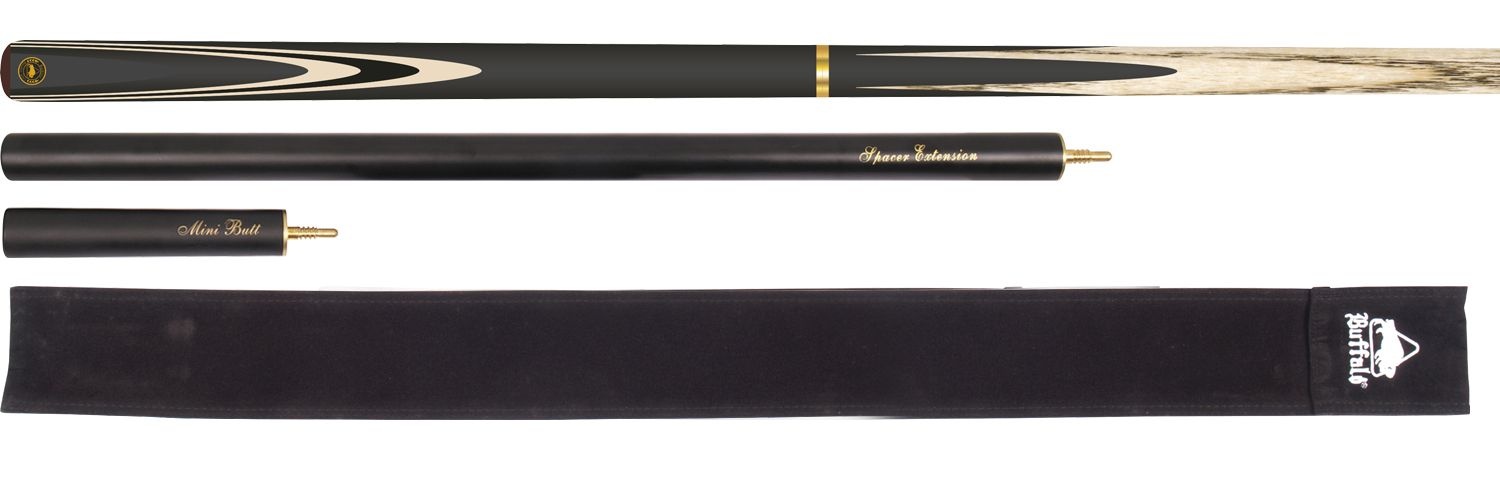 Buffalo Pure snooker cue pack 3/4 plus extensions - Van den Broek billiards