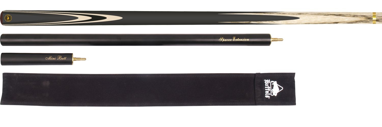 Buffalo Pure snooker cue pack 2 pc plus extensions - Van den Broek ...