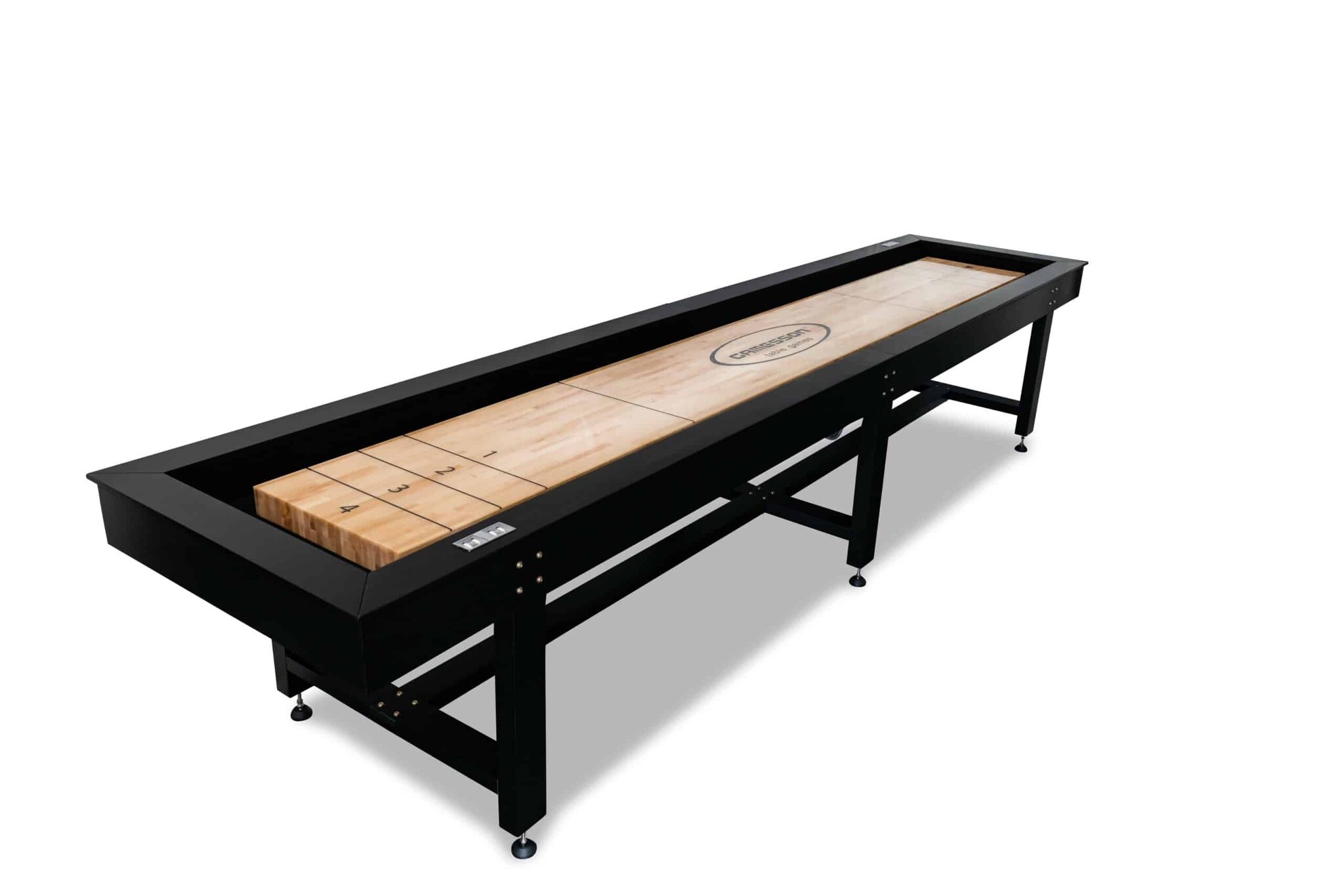 American shuffleboard ash wood 12ft black - Van den Broek billiards