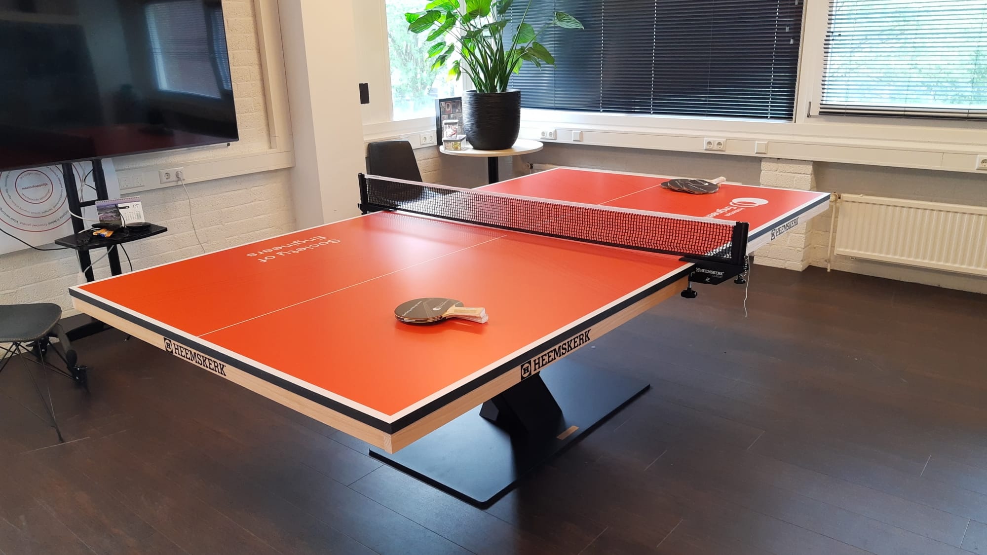 Table tennis/meeting table Heemskerk Office 3000 printed - Van den ...