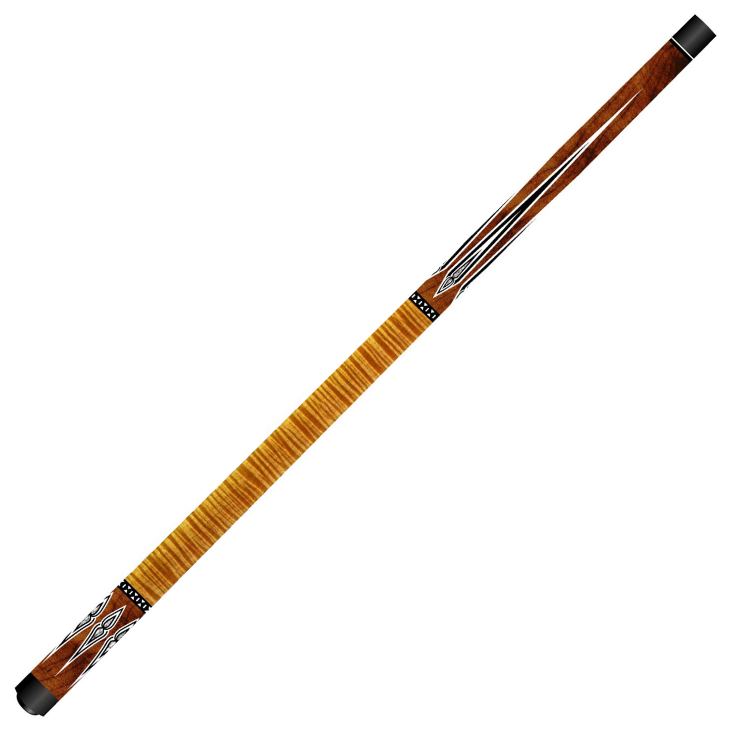 Artemis Mister 100® Curly Maple Brown with Prongs - Van den Broek Biljarts