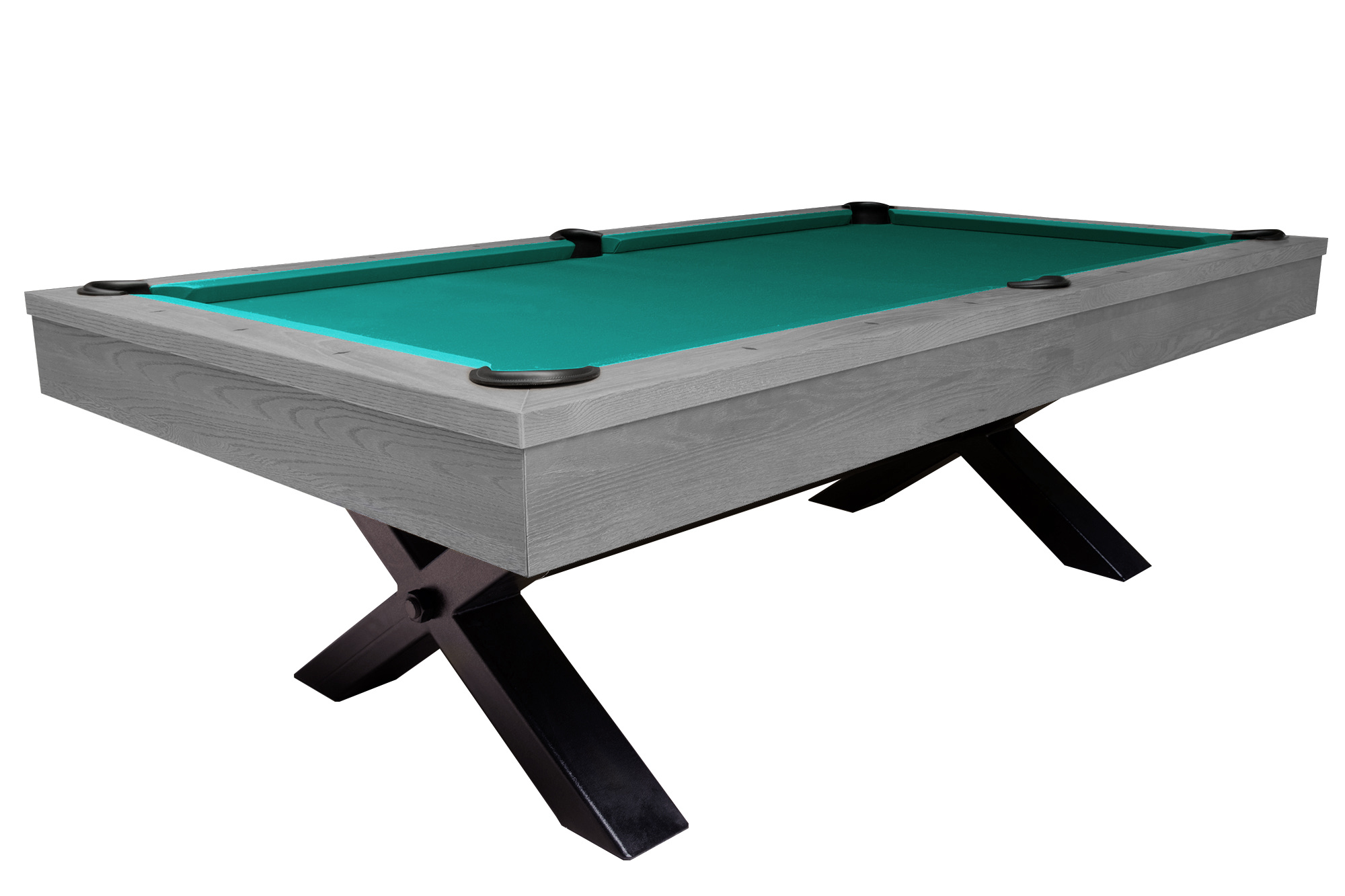 Pool table Dynamic II, 8 ft, X-ray grey - Van den Broek billiards