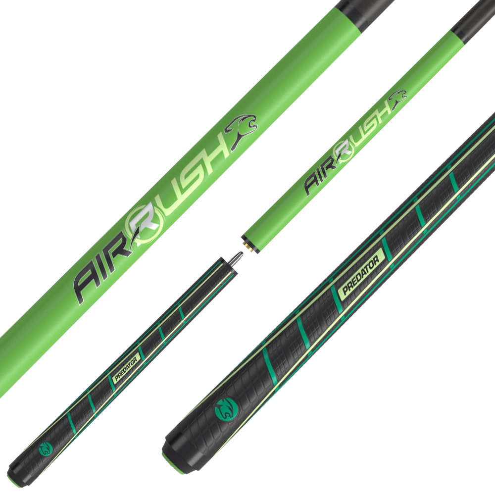 Predator Air Rush Neon SW Jump, tredelt, Uni-Loc - Van den Broek Billard