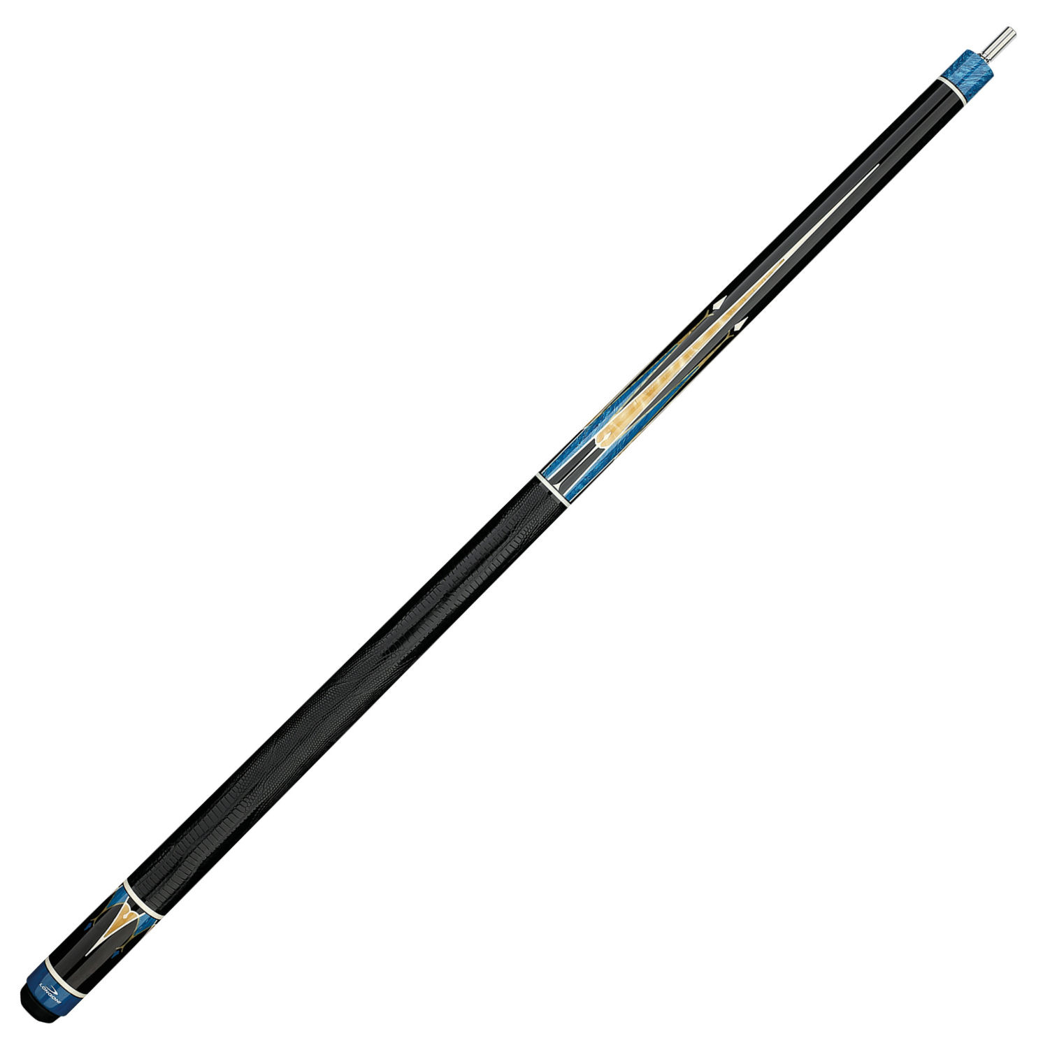 Longoni Galaxy Cyan Lizard pool cue – modern style, grip & precision ...