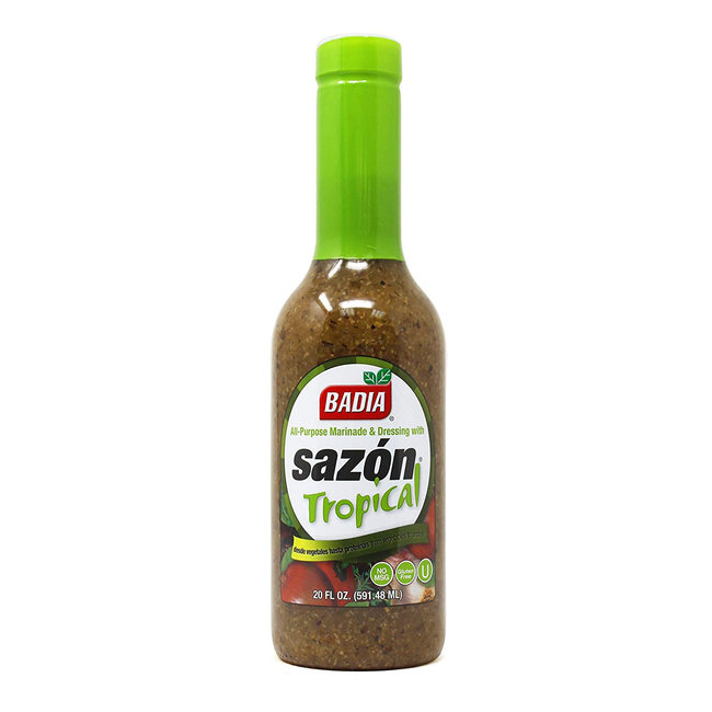 badia sazon tropical Green 20 oz -591ml liquid bottle - Tokogembira.nl