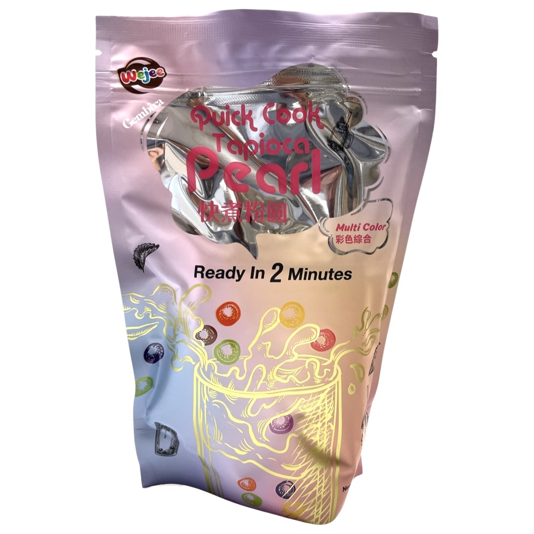 Tapioca Pearl 250g Wejee - Multi Color - Tokogembira.nl