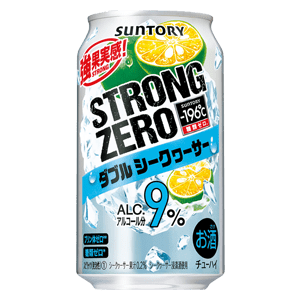 -196 STRONG ZERO Double Citrus Depressa 350ml ALC. 9.0% - Tokogembira.nl