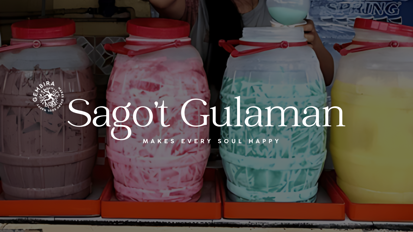 A Refreshing Drink, Sago’t Gulaman - Tokogembira.nl