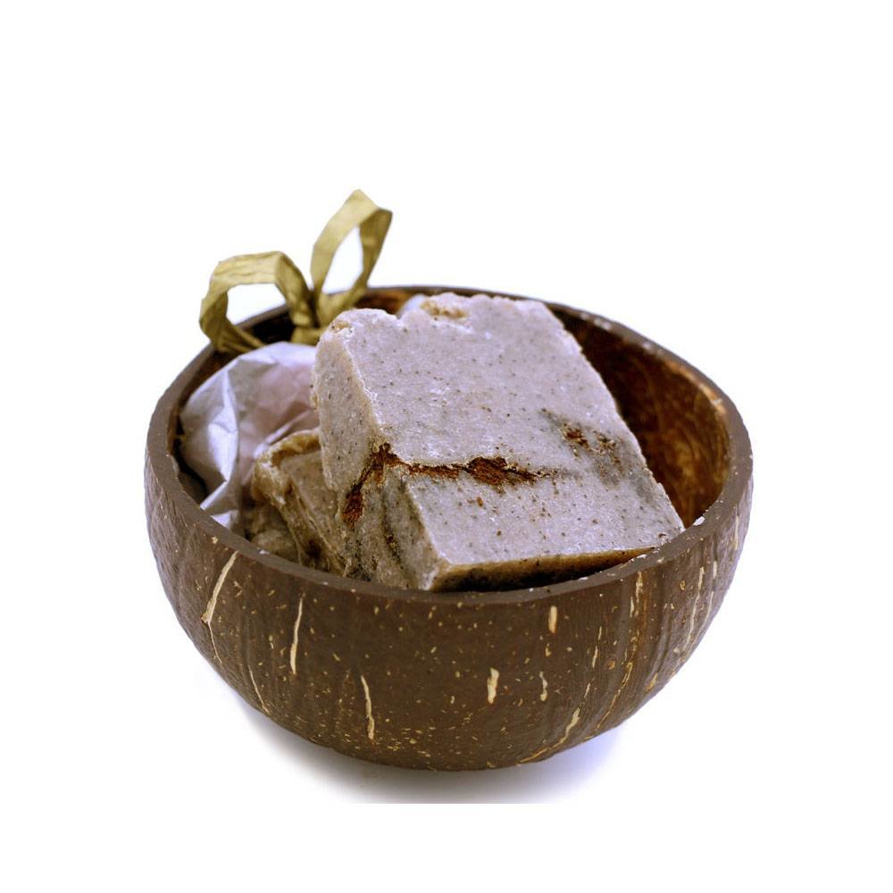 Oh Lou Lou! Coco Soap in Coco Bowl Coffee - The Green Beauty Shop