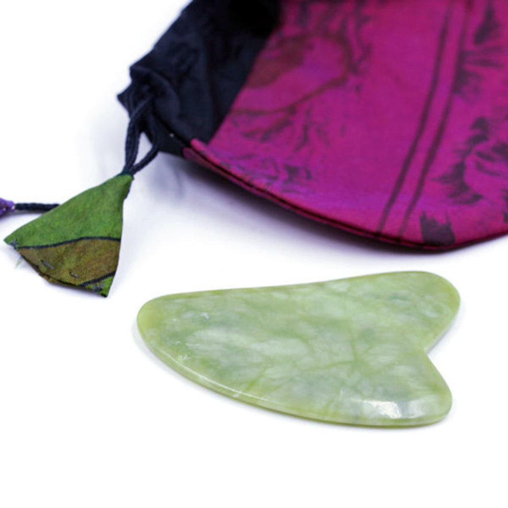 Oh Lou Lou! Jade Gua Sha - The Green Beauty Shop