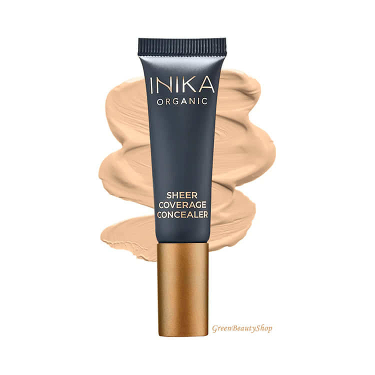 Natuurlijke Sheer Coverage Concealer van Inika - GreenBeautyShop