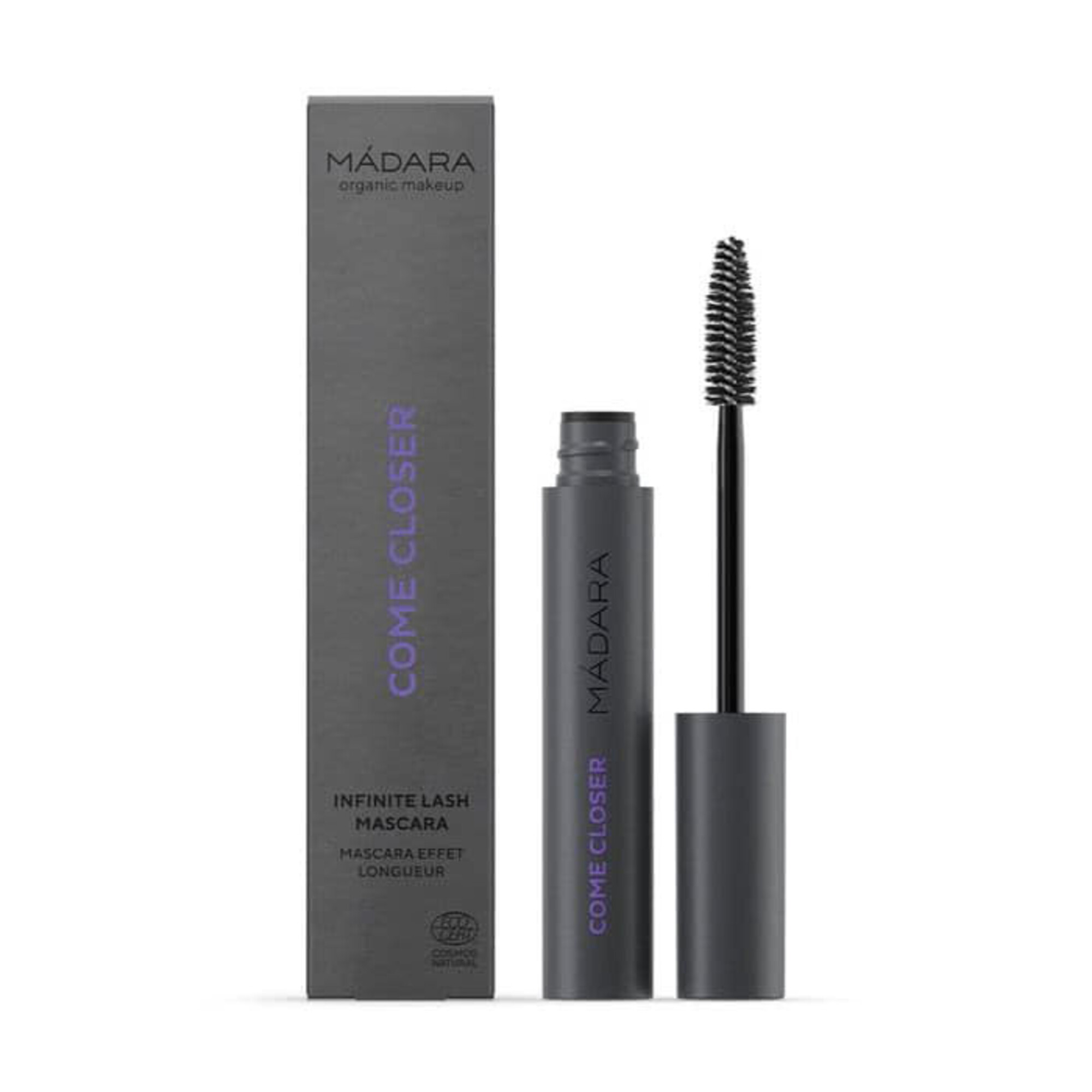 Mádara Come Closer Zwarte Mascara - GreenBeautyShop