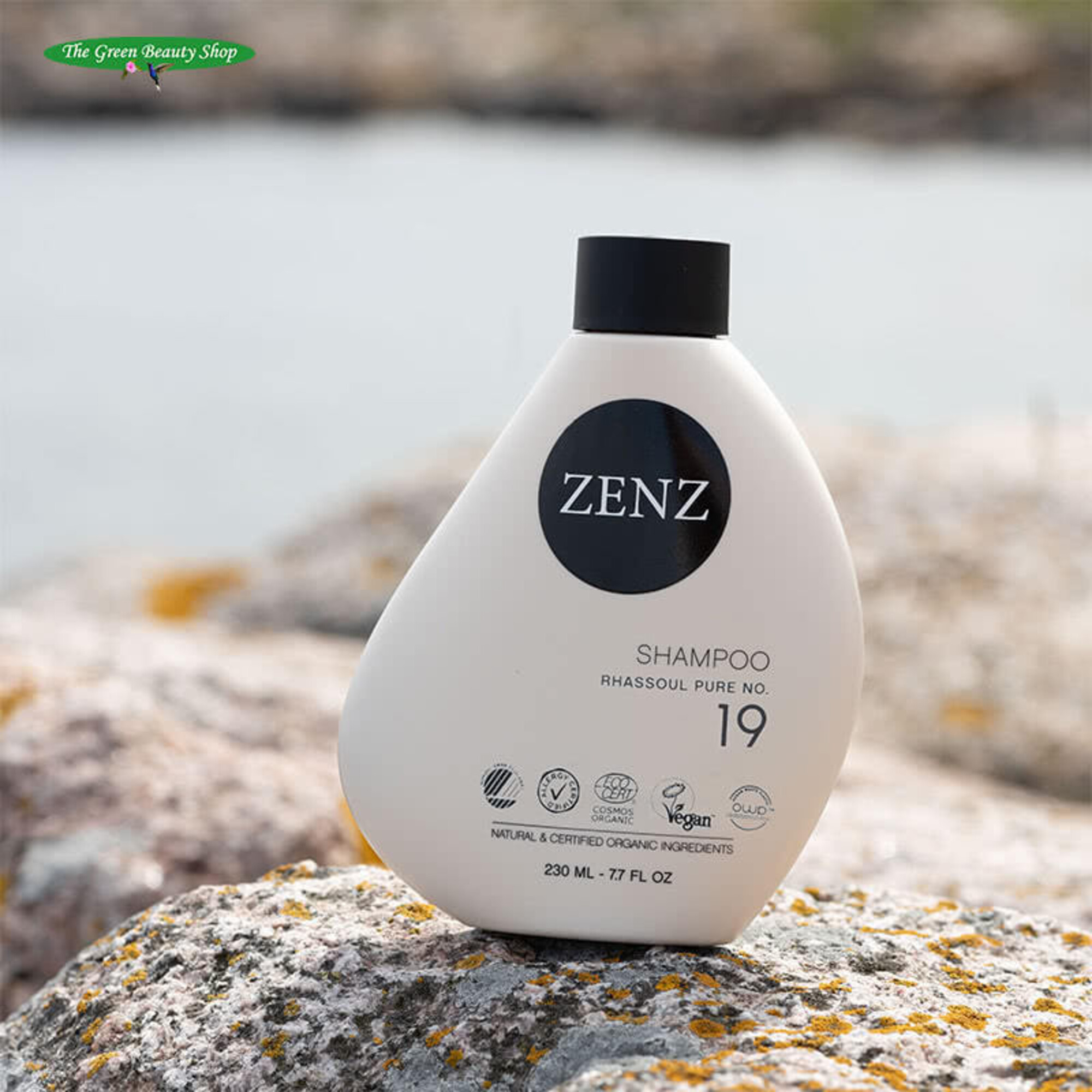 ZENZ parfumvrije rhassoul shampoo voor droog haar - The Green Beauty Shop