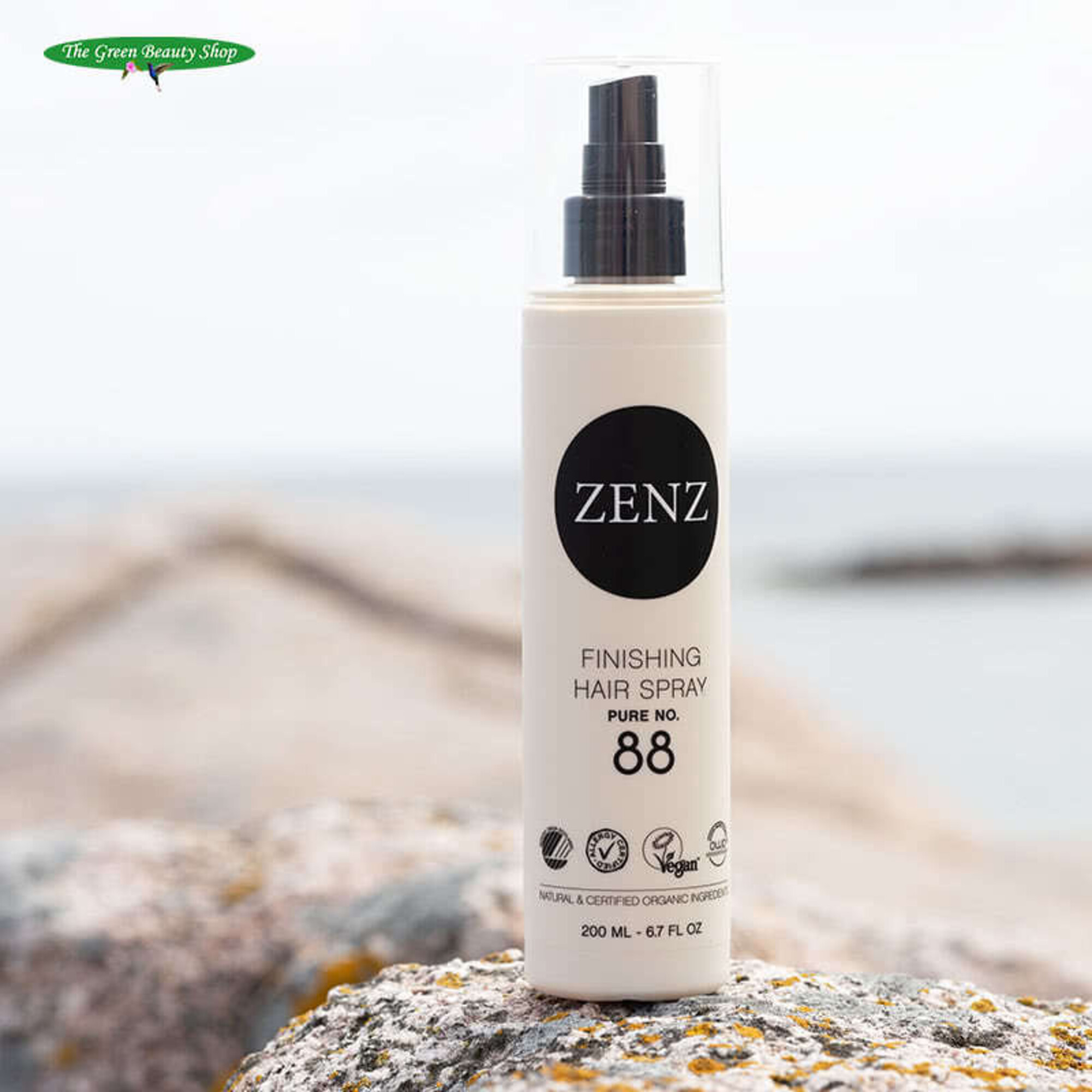 ZENZ Finishing Haarlak * Parfumvrij & Natuurlijk - The Green Beauty Shop