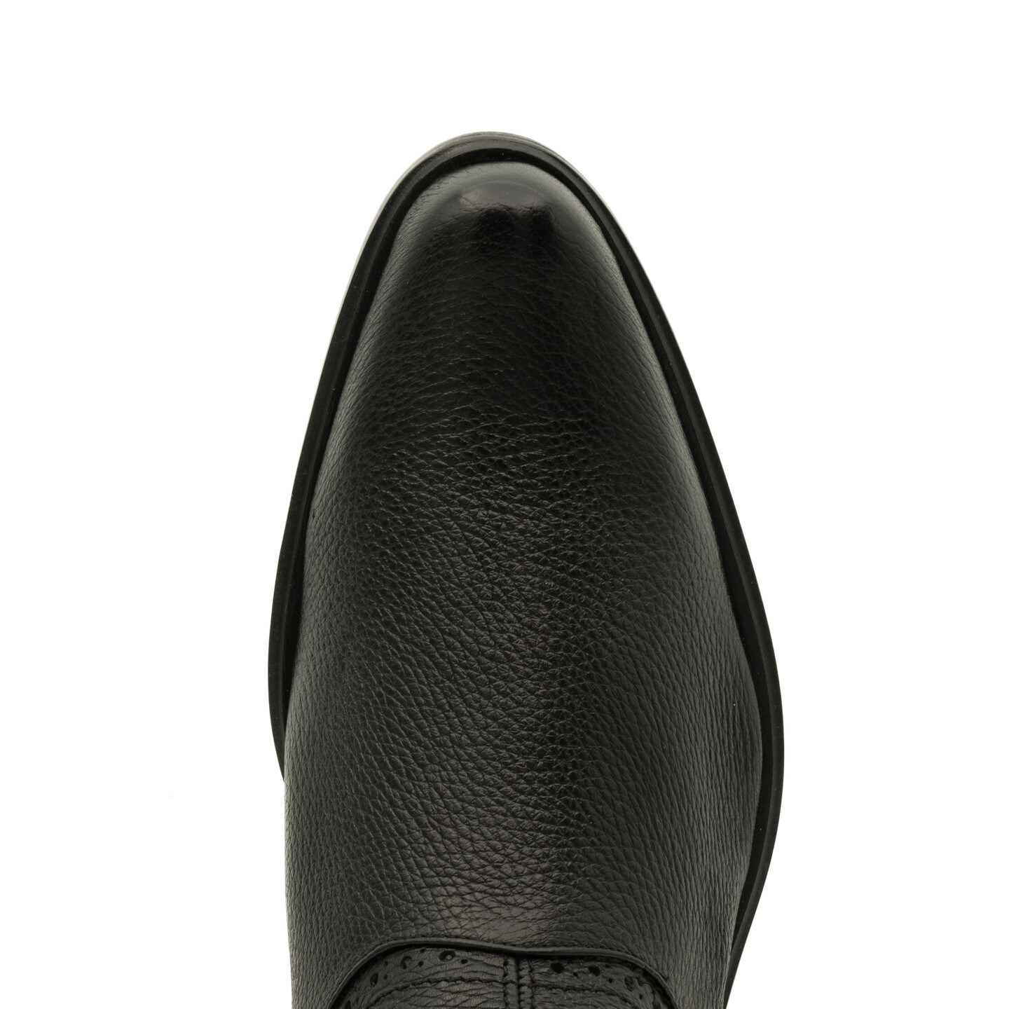 Black Handmade Leather Men's Boots - Cuadra - Boots by M