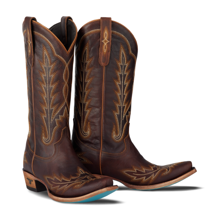 Brown Cowboy Boot - Lane - Boots by M