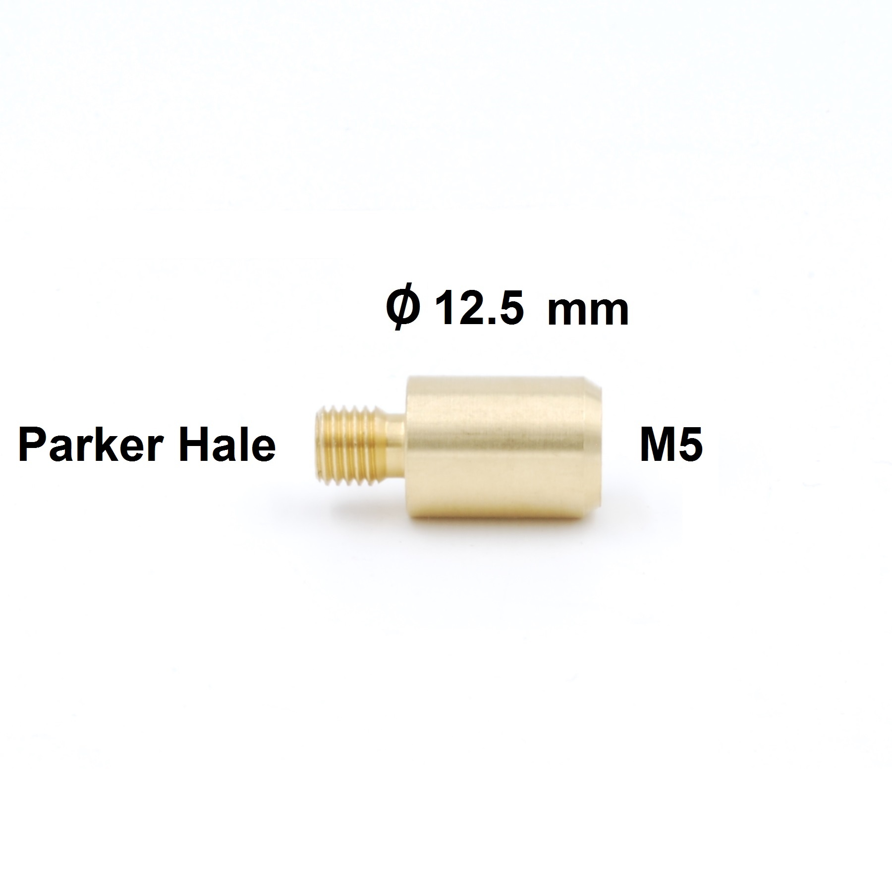 Cleaning Rod Adapter Parker Hale ext. thread to M5 internal thread ...